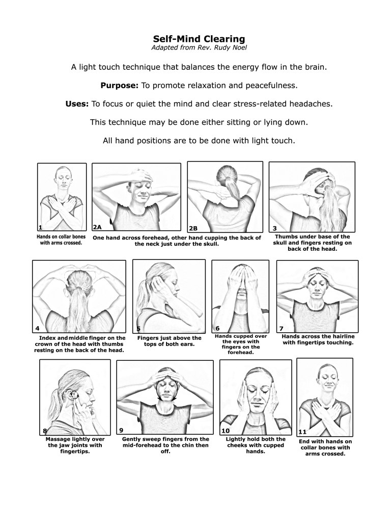 Self Mind Clearing – Mandala Healing Touch